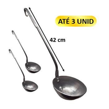 Concha Industrial 42 cm de Feijão Alumínio Forte para Caldeirão - JBC ...