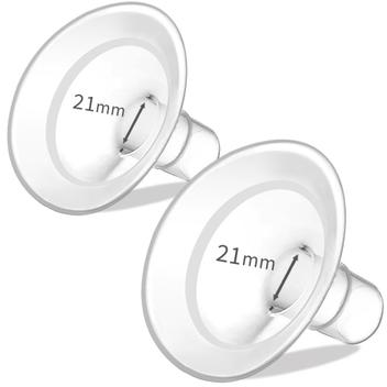 Conchas para Bomba de Mama PumpMom 21mm - Compatíveis com Bombas Medela ...