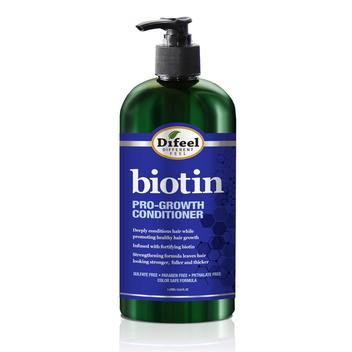 Condicionador Difeel Pro-Growth Biotin para o crescimento do cabelo 1L ...