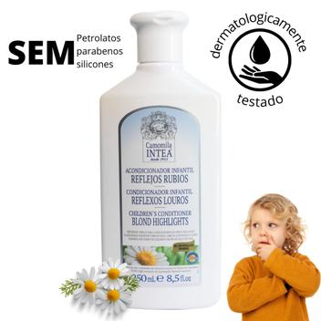 Condicionador Infantil Camomila Intea Reflexos Louros 250 ml ...