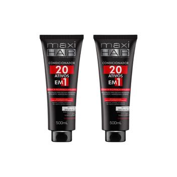 Condicionador Maxihair 500ml 20 Ativos em 1 - Kit C/ 2un - Maxi Hair ...