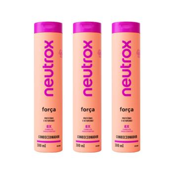 Condicionador Neutrox 300Ml Força - Kit C/3Un - Kit Shampoo e ...