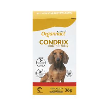 Condrix Dog Tabs 600mg 60 Tabletes - Organnact - Suplemento para ...