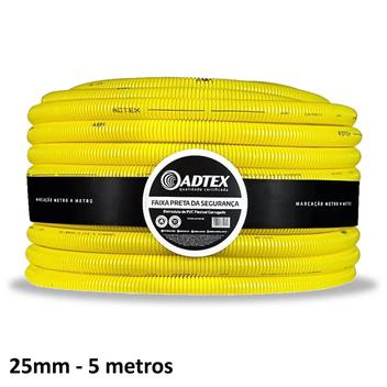 Conduite Adtex 25mm 3/4 Antichama 5m Corrugado Eletroduto - Conduíte ...