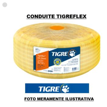 Conduite Flexível Pvc Corrugado 1/2"x50m Amarelo Tigre - Conduíte ...