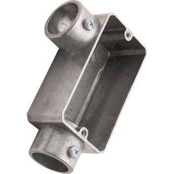 Condulete Caixa de Derivação Tipo LR 2 Saídas 3/4 Alumínio Fixa - Daisa ...