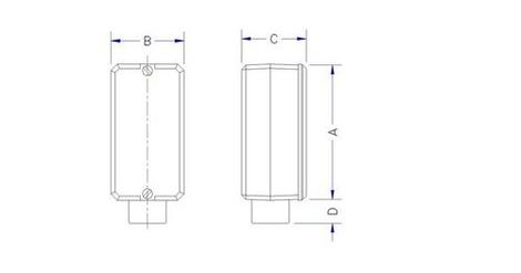Condulete lb 3/4 c/rosca c/tampa - Tramontina - Condulete - Magazine Luiza