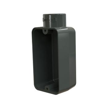 Condulete Pvc Cinza Sem Rosca E 1/2 Sem Tampa E - I - Sr 10 Wetzel ...