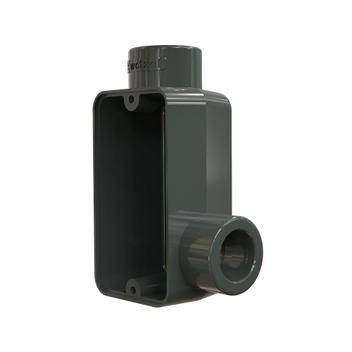 Condulete Pvc Cinza Sem Rosca Lr 1/2 Sem Tampa Lr - I - Sr 10 Wetzel ...