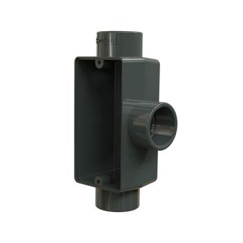 Condulete Pvc Cinza Sem Rosca T 1 Sem Tampa Tcsr - 20 Wetzel ...