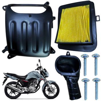 Condutor Tampa Caixa Filtro Ar Fan 160 Titan 160 Start 160 - TRILHA ...