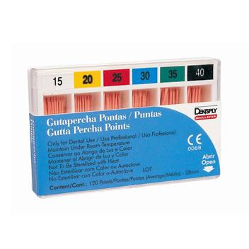 Cone De Guta Percha 15/40 Com 120 - Dentsply - Guta Percha - Magazine Luiza