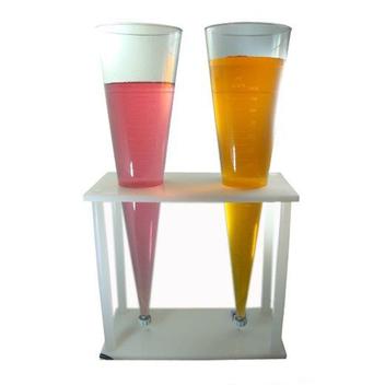 Cone De Inhoff + Suporte Para 2 Cones Imhoff - JPROLAB - Cone para ...