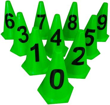 Cone Numerado De 0 A 9-K116 - Kaemy - Cossinete - Magazine Luiza