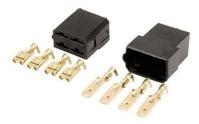Conector 4 Vias Com Terminais Engate Rápido - Permak - Peças para ...