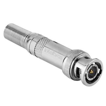 Conector Bnc Macho Com Mola E Parafuso Intelbras Conex 1000 - Peças ...