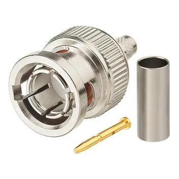Conector BNC para Crimpar RG59 75 OHMS - SOLUCAO - Peças para Celular ...
