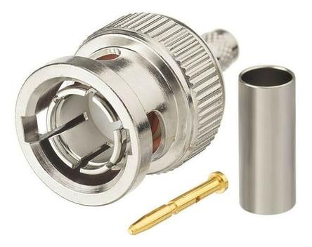 Conector BNC SDI Kramer Crimpar RG6 Pino Solto - Conectores Elétricos ...