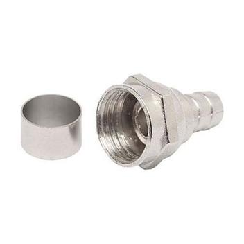 Conector Com Anel Rg 59 (pacote Com 100 Unidades) Anilha - Conectech ...