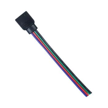 Conector De Luz De Tira LED RGB 5050 2 3 4 Pinos T L Em Forma De X ...