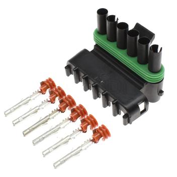 Conector Delphi 6 Vias Macho - Conectores Elétricos - Magazine Luiza