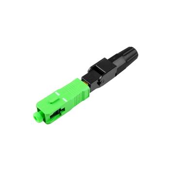 Conector Fast Sc/Apc Sm Para Fibra Óptica - Verde - Pc / 10 - Ferragens ...