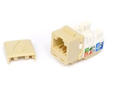 Conector Keystone Commscope Cat6 Kj600-iv Bege - Peças para Celular ...
