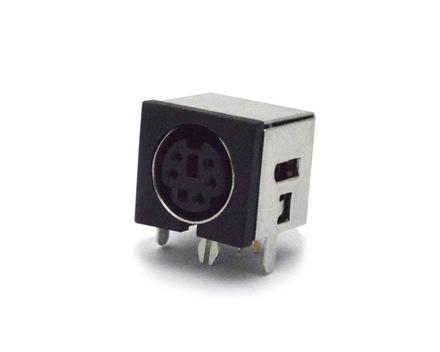 Conector Mini Din Fêmea PCI DS1093-03BN6-0 - 6 Pinos - Jiali - Peças ...