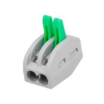 Conector para fios 4 mm² Conex 1000 Clip 3 vias e 2 vias - Intelbras ...