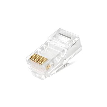 Conector RJ45 CAT6 Macho Pacote com 100 unidades Nexans - RJ-N000.600 ...