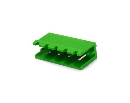 Conector Verde Multipolar STLZ950.05V Macho 180º (Vertical) de 5 Vias ...