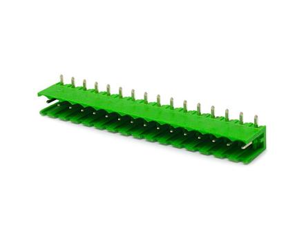 Conector Verde Multipolar STLZ950.16H Macho 90º (Horizontal) de 16 Vias ...