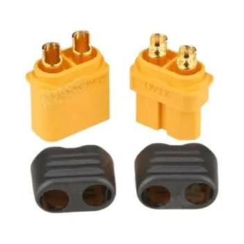 Conector XT60 - 5 Pares Macho/Fêmea com Capa para Bateria Lipo RC - Bateria - Magazine Luiza