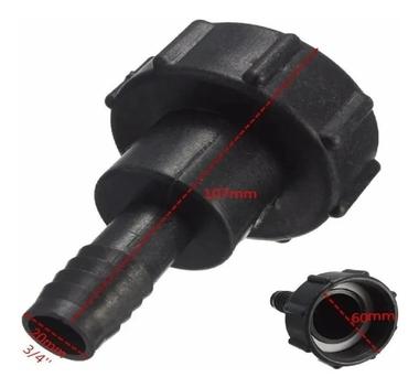 Conexão Adaptador Espigão 2x3/4 Pol Container Ibc 1000l - OFA - Tubos e ...