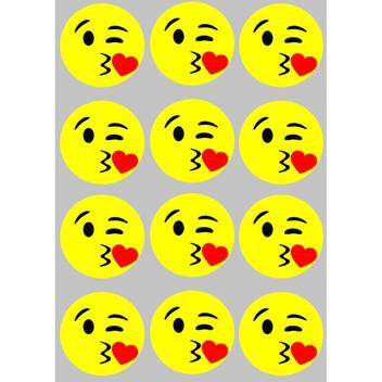 Conjunto 12 Imãs de Emoji 2cm - Decoração Divertida - Ideal Planners ...