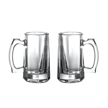 Conjunto 2 Canecas Chopp Cerveja Vidro Zero Grau - CLASS HOME - Caneca de Chopp - Magazine Luiza