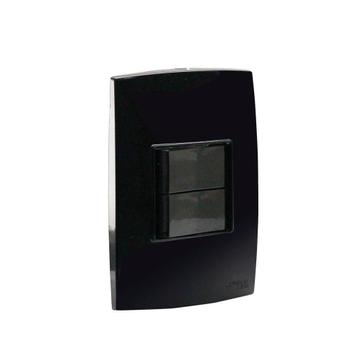 Conjunto 2 Interruptores Simples Preto Force Line - Interruptores ...