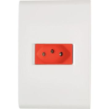 Conjunto 4x2 1 Tomada 2P+T Tramontina Liz 20 A 250 V - Tomadas ...