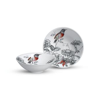Conjunto 6 bowls decorados Volare 300ml - Alleanza Cerâmica - Bowl ...