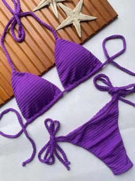 Conjunto Biquíni Feminino Cortininha com Bojo Removível Calçinha De ...