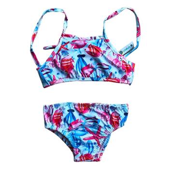 Conjunto Biquini Infantil Fundo do Mar TB000358 - Tube Kids - Conjunto ...