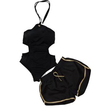 Conjunto Body Maio Com Bojo + Short - LISO - Gringas Model - Maiô ...