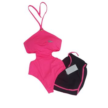 Conjunto Body Maio Refletivo Com Bojo + Short - Gringas Model - Body ...