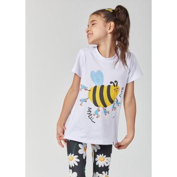 Conjunto camiseta mc e legging abelha flor mylu fun - Conjunto Infantil ...