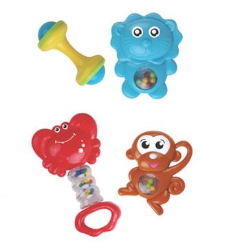 Conjunto Chocalhos Animais Divertidos Yes Toys - Chocalho para Bebê ...