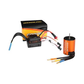 Conjunto Combinado ESC e Motor Brushless à Prova d'Água 4300KV 60A ...