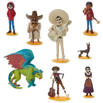 Conjunto de 10 Bonecos Disney Coco Deluxe - Para Todas as Idades ...