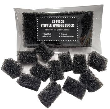Conjunto de 12 peças Stipple Sponge Block Maquiagem com efeitos ...