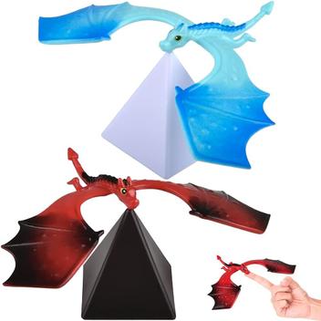 Conjunto de 2 Bonecos Balance Dragon ArtCreativity com Suporte - Brincadeiras de Faz de Conta ...