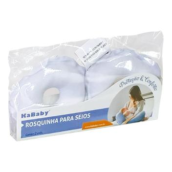 Conjunto De 2 Rosquinhas Para Seios Kababy Branco - Protetor para Seios ...